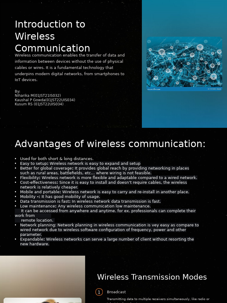 Introduction-to-Wireless-Communication | PDF | Computer Network | Wireless