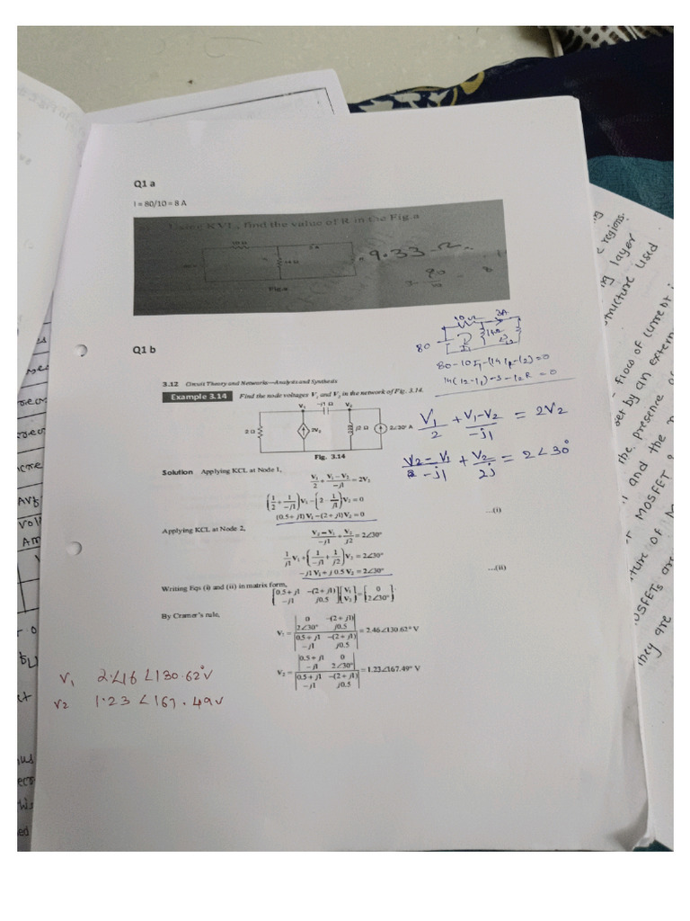 Electric circuit insem solution by VP (1) | PDF