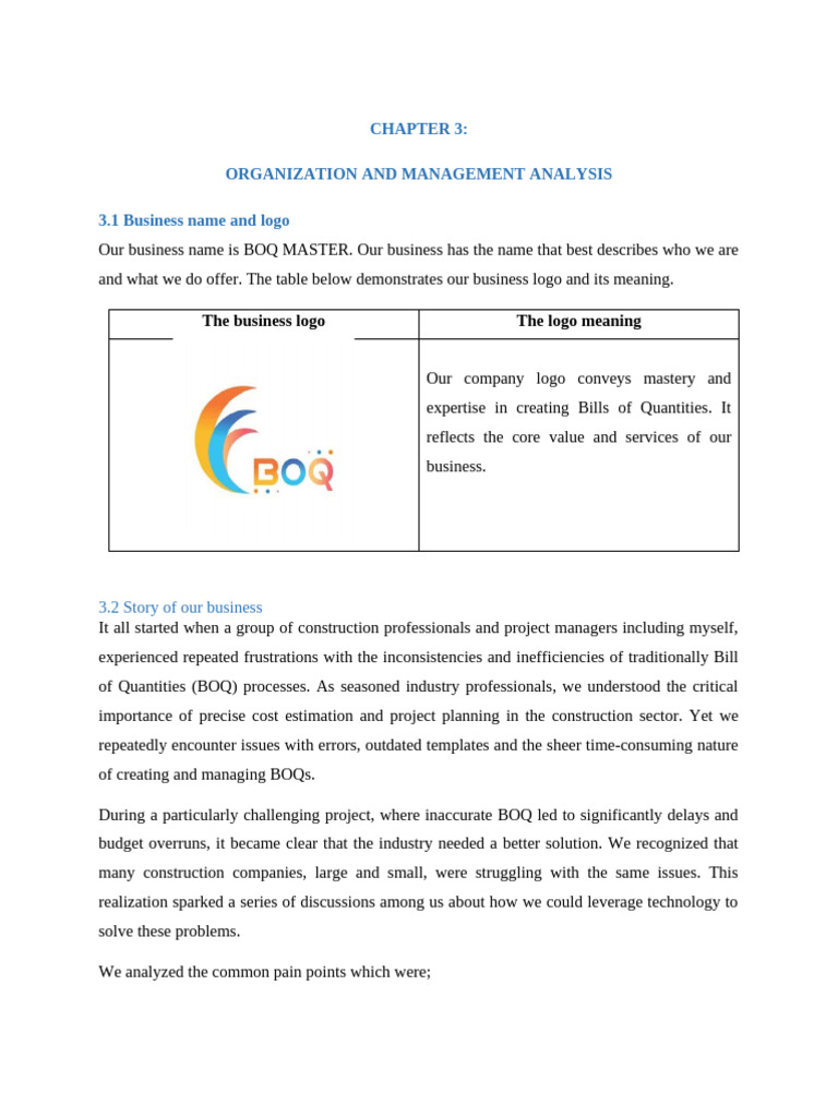 BOQ MASTER 3 | PDF | Cognition | Business