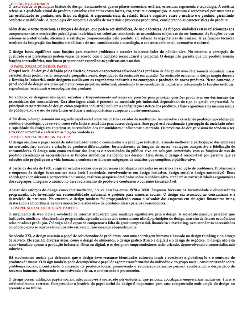 Design, cultura e sociedade Rota 3 | PDF