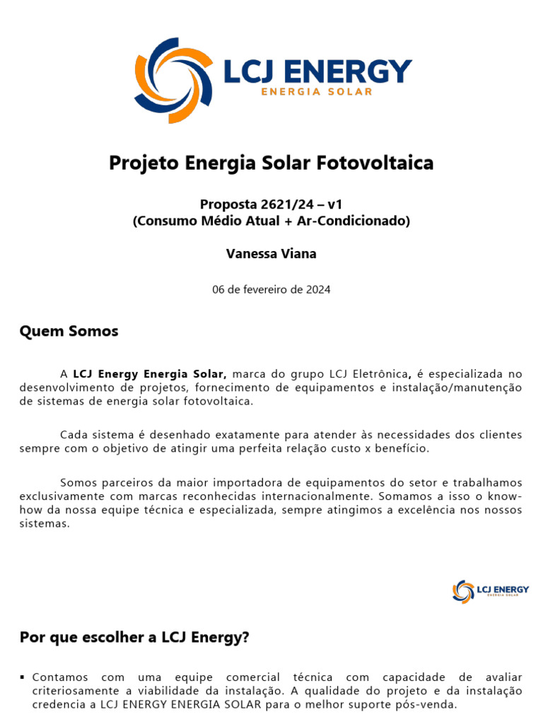 VANESSA VIANA Proposta Sistema Energia Solar Fotovoltaica v1 CONSUMO ...