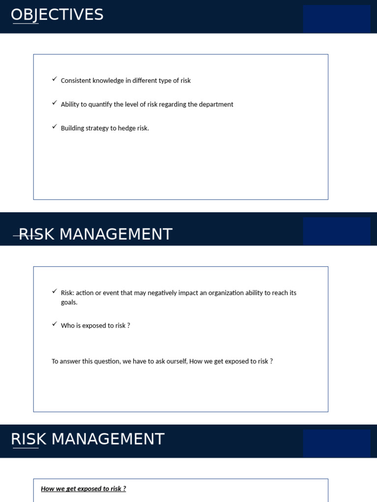 Risk Management | PDF | Greeks (Finance) | Value At Risk