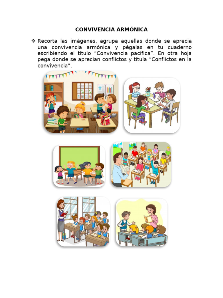 CONVIVENCIA ARMÓNICA | PDF