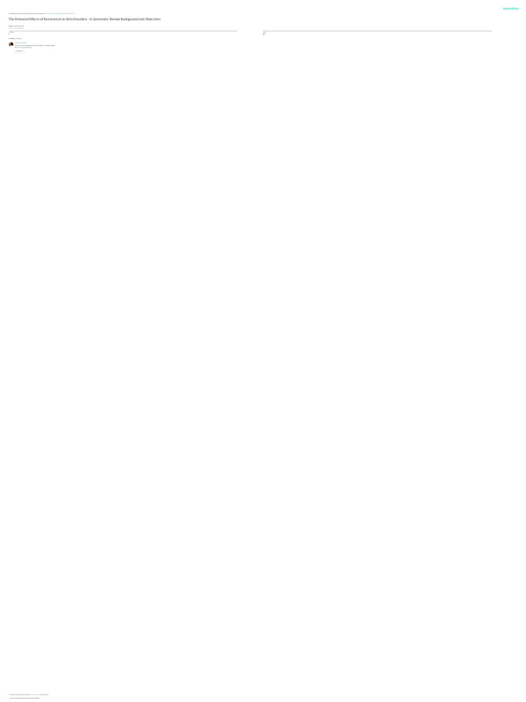 The Potential Effectsof Resveratrolon Skin Disorders ASystematic Review ...