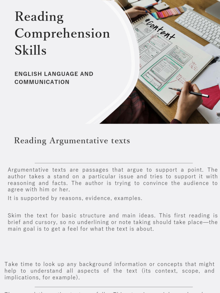 Mastering Argumentative Texts Analysis | PDF | Argument | Knowledge