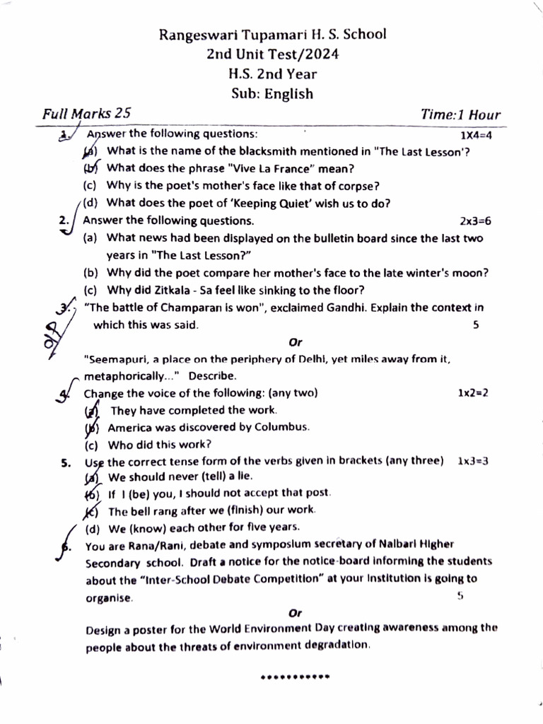 RTHS School English (1) | PDF | Language Mechanics | Linguistic Morphology