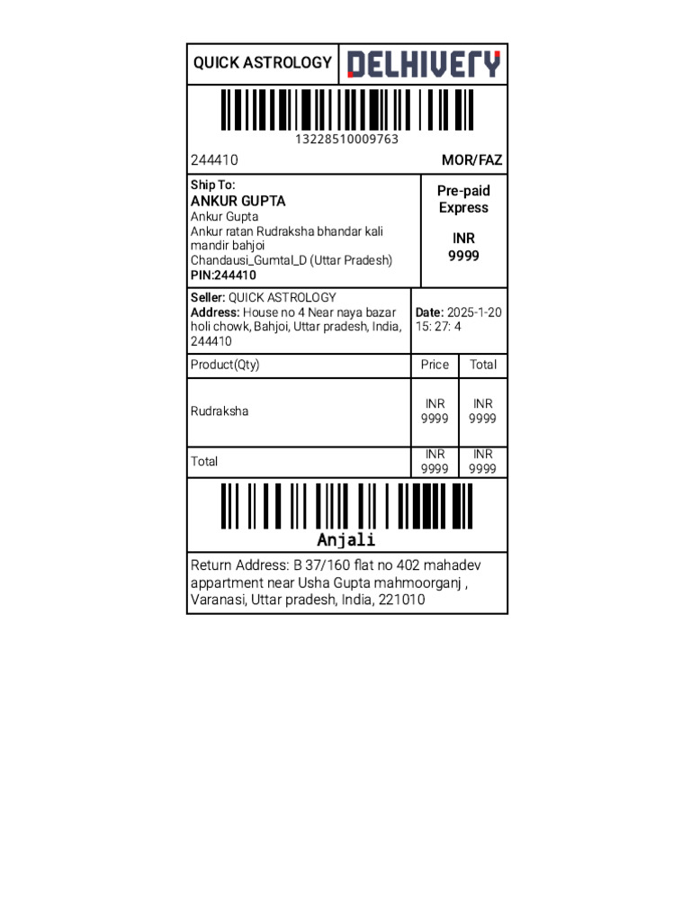 Shipping Label (16) | PDF