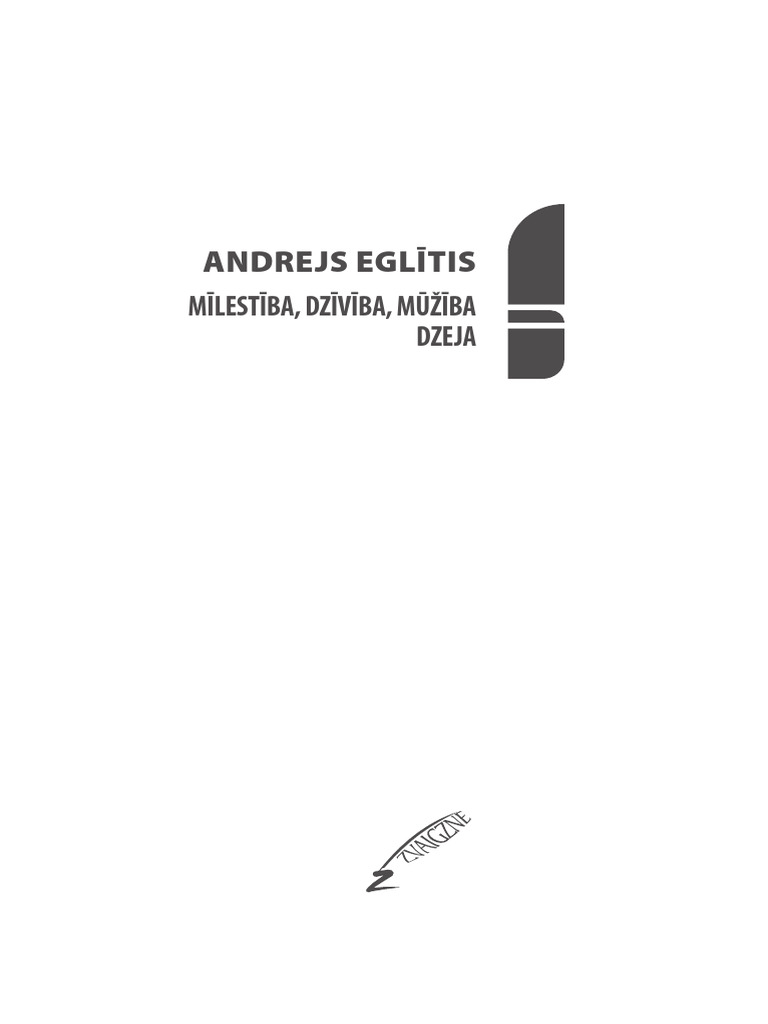PRW Eglitis Dzeja | PDF