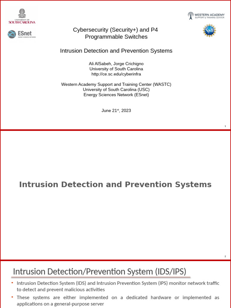 IDS/IPS Overview with Snort 3 | PDF | Computer Network | Crime Prevention