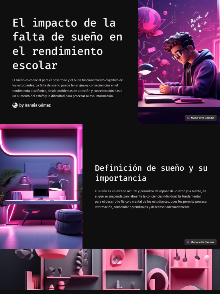 El Impacto de La Falta de Sueno en El Rendimiento Escolar | PDF ...