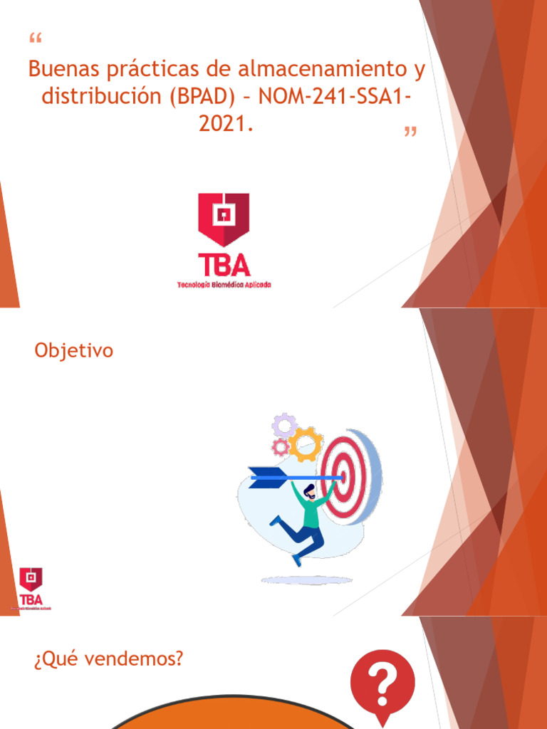 Presentación Bpad | PDF | Dispositivo médico | Calidad (comercial)