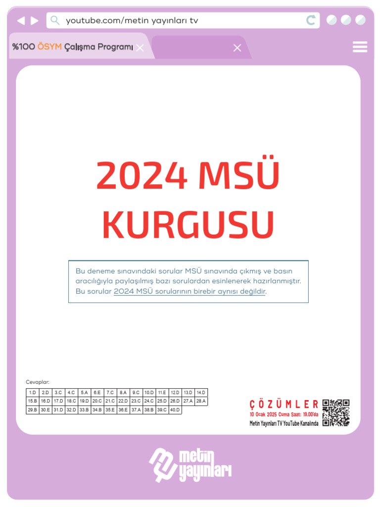 2024 MSU Kurgusu | PDF