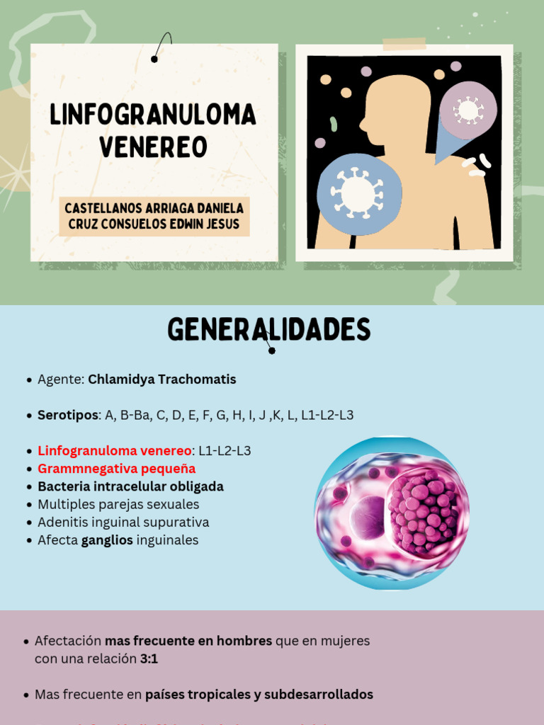 Linfogranuloma Venéreo: Diagnóstico y Tratamiento | PDF | Infección ...
