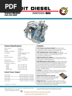 Detroit Diesel 4-71 Specifications | PDF | Horsepower | Land Vehicles