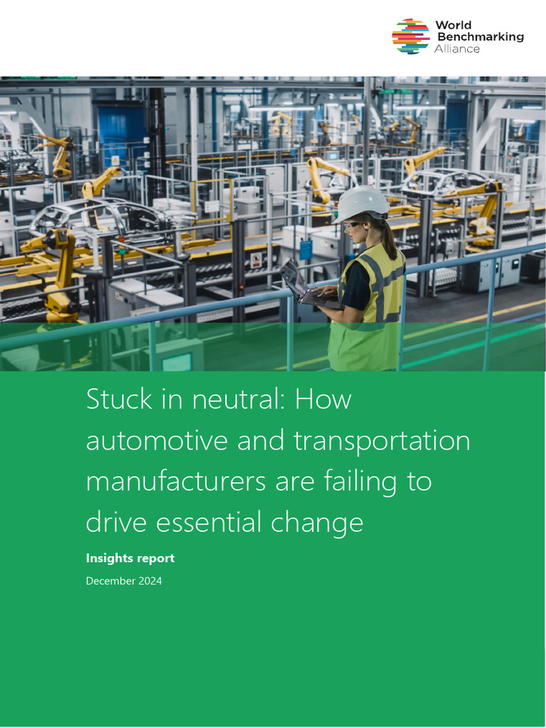 Automotive Benchmark: Decarbonisation Insights | PDF | Electric Vehicle ...