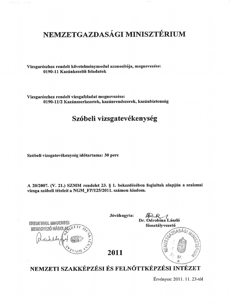 Adoc - Pub H KZTT Htechnikai Berendezes Zemeltet | PDF