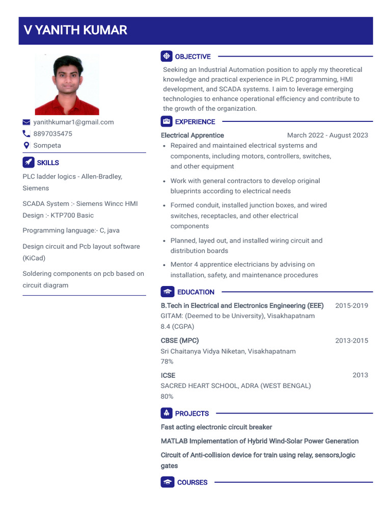 Intelligent CV Document | PDF | Programmable Logic Controller | Automation