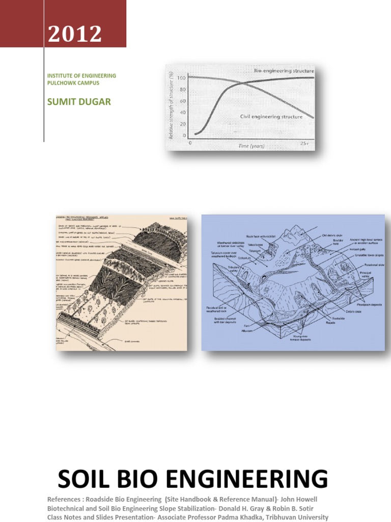 Soil Bio Engineering Sumit Dugar 2012 | Erosion | Landslide