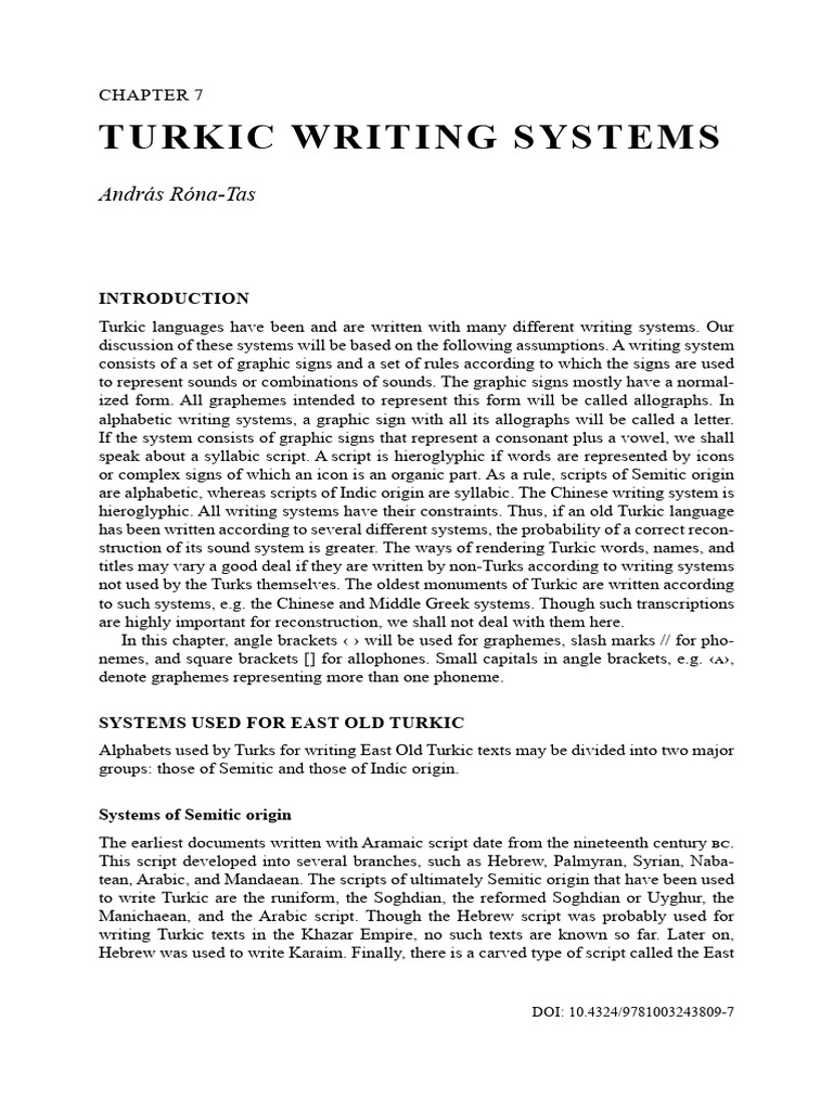 Turkic Writing Systems - 25 - 01 - 23 - 21 - 35 - 16 | PDF | Alphabet ...