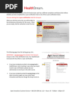 NIHSS Online Certification Guide | PDF