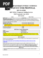 Bafo (Best & Final Offer) | PDF | Procurement | Request For Proposal