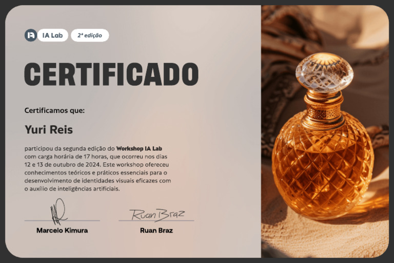 Certificado ID LAB | PDF