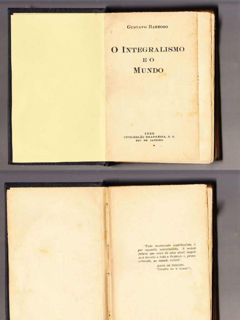 O Integralismo e o Mundo | PDF