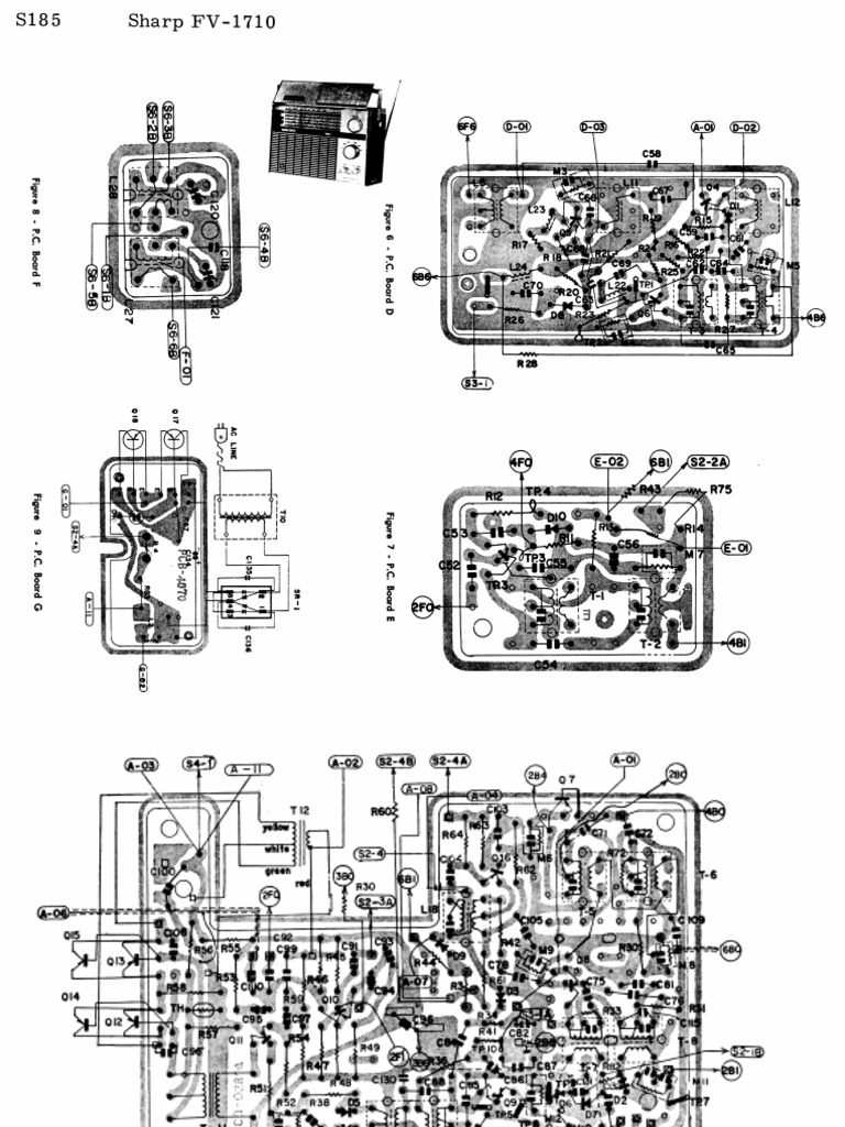 Sharp fv-1710 SM | PDF