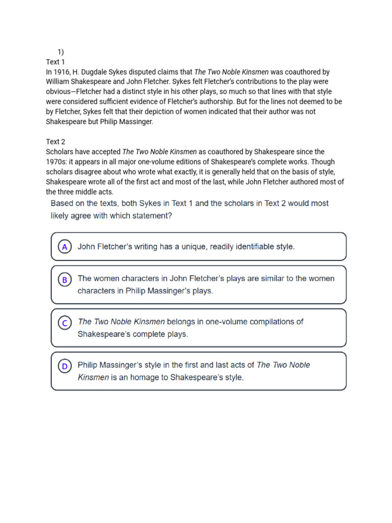 Homework - Cross-Text Connections | PDF | Choreography | Jazz