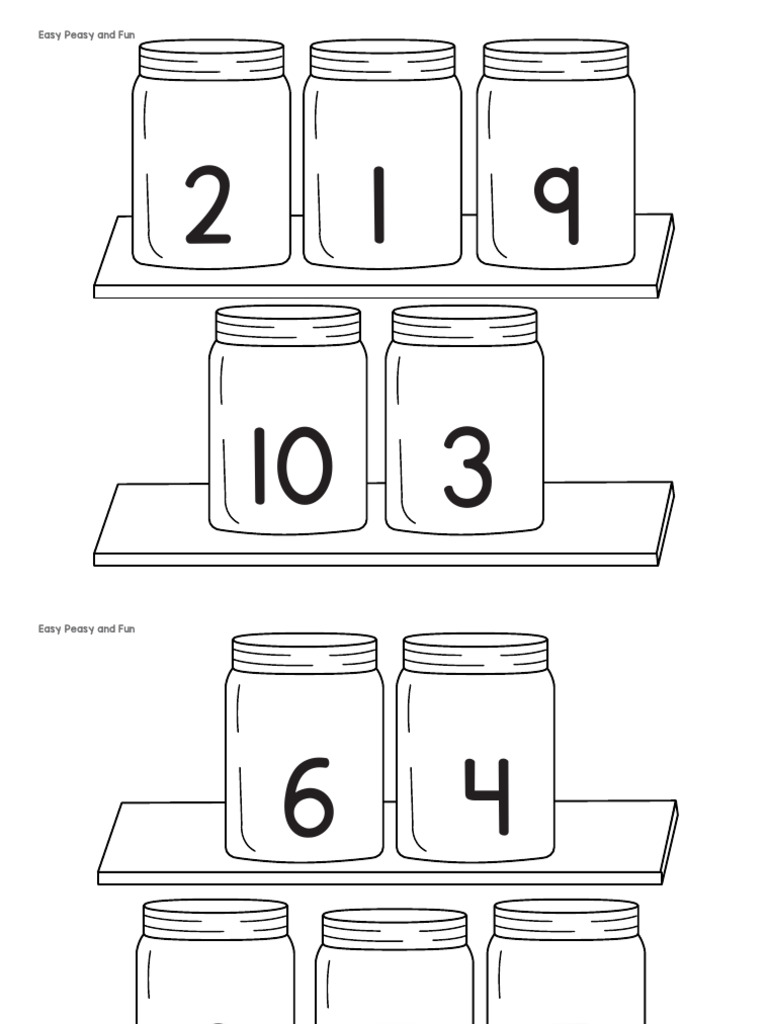 Halloween-Counting-to-10-File-Folder-Game-color-by-yourself-version | PDF