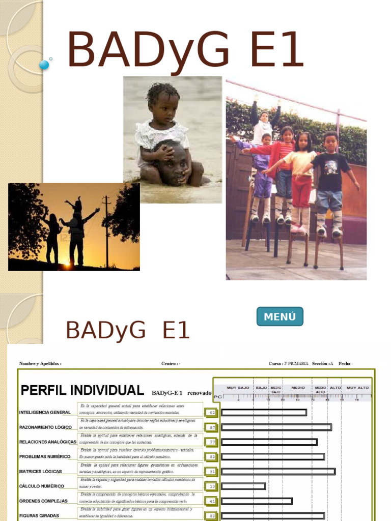 Badyg E1 | PDF | Inteligencia | Memoria