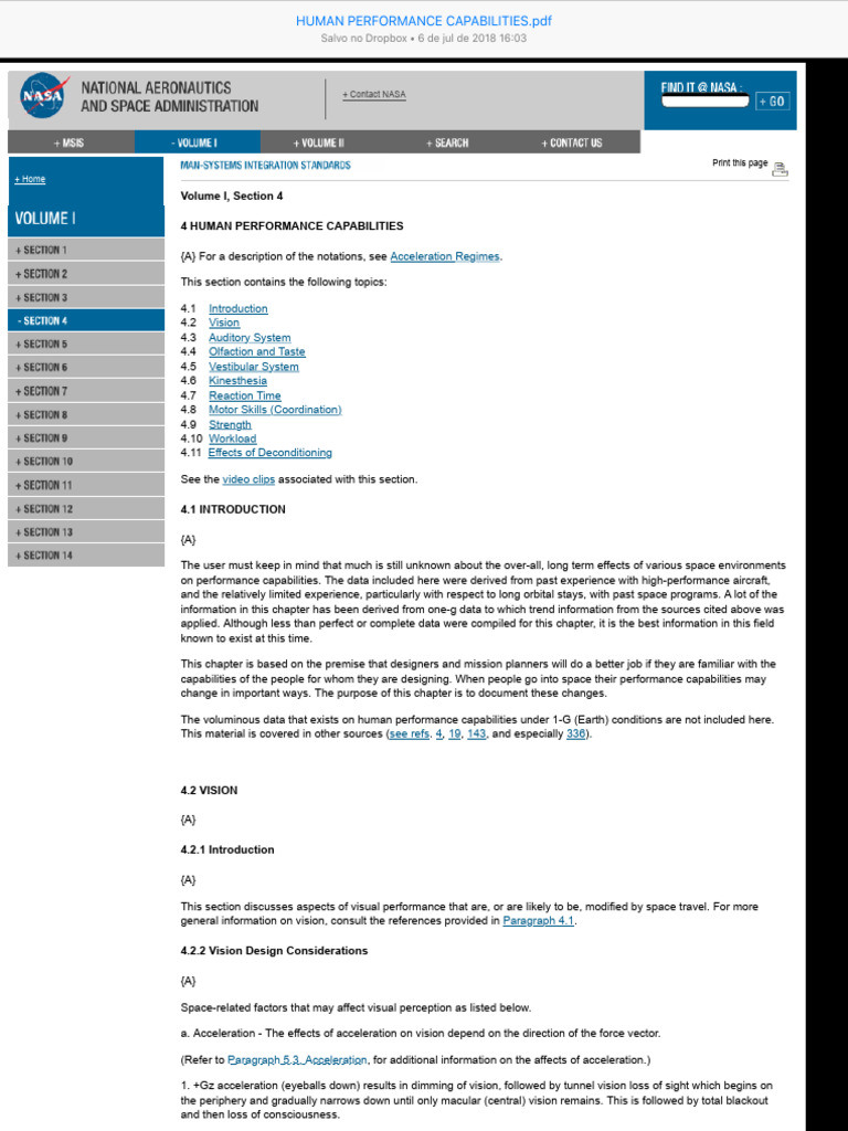 Human Performance Capabilities | PDF | Noise | Skeletal Muscle