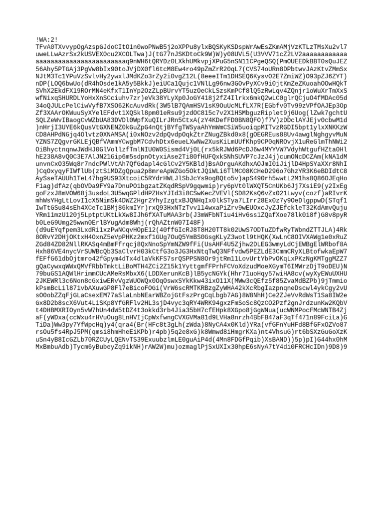 Encrypted Document Analysis | PDF