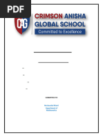 Maths Portfolio (COVER Page) - GR | PDF