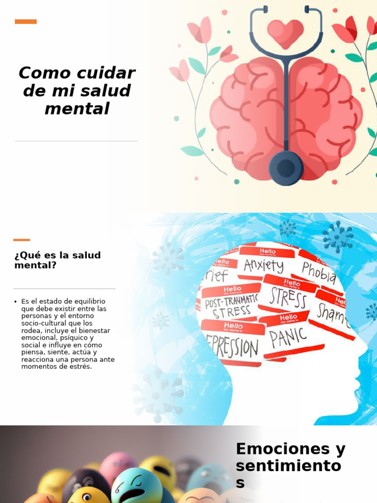 Cuidado de la Salud Mental: Guía Práctica | PDF