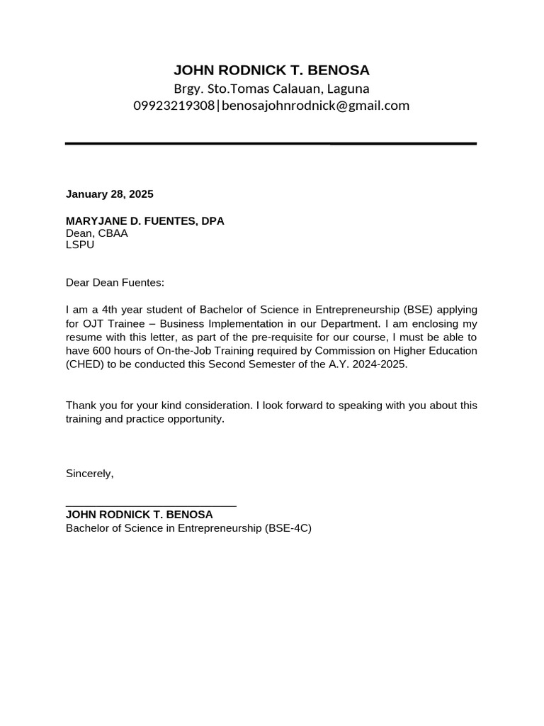 2025 - Application-Letter (1) PRINT | PDF