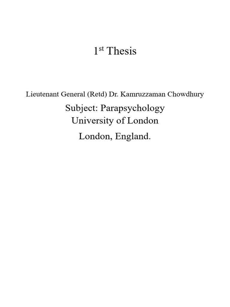 A Case Study of Schizophrenia | PDF | Parapsychology | Schizophrenia