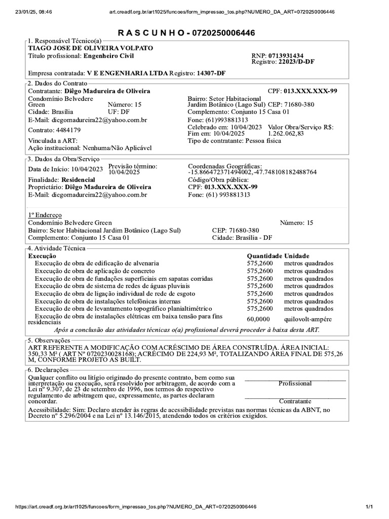 Art1025 - Funcoes - Form - ... Ao - Tos 44444 | PDF