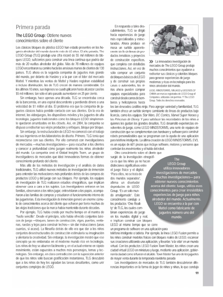 S04 - s1 - Caso Lego | PDF