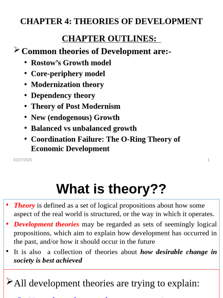 Chapter 4 Development Geo | PDF | Truth | Postmodernism