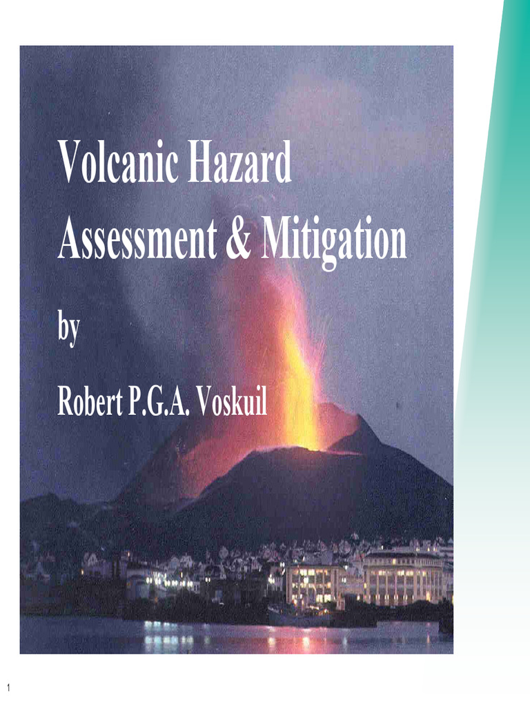 Volcanic Hazard Assessment and Mitigation. | PDF | Volcano | Types Of ...