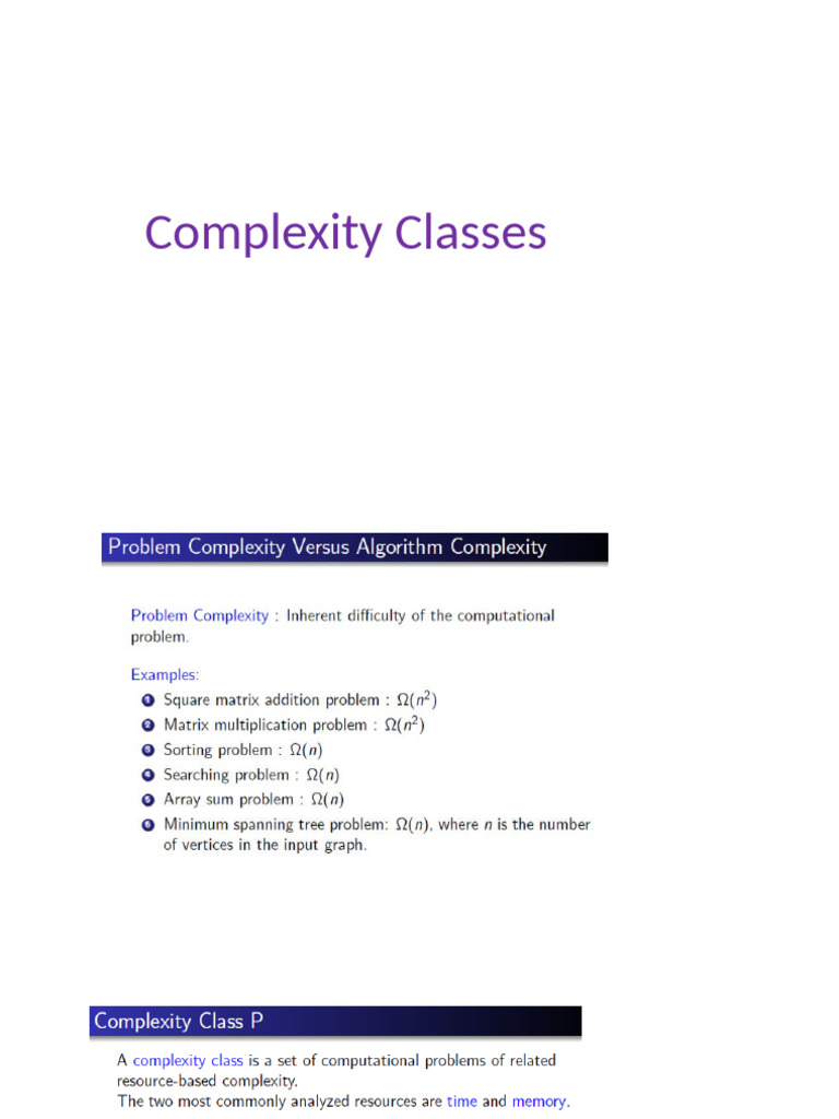8 PPT Complexity Classes P, NP, NP-hard and NP-complete | PDF | Computational Complexity Theory ...