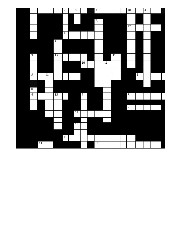 Geografi Teka-Teki Silang | PDF