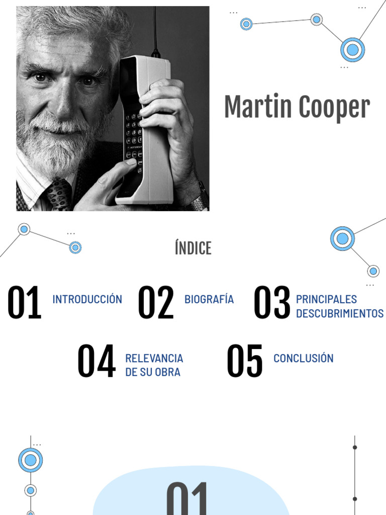 Biografía de Martín Cooper | PDF