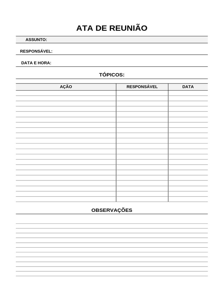 Ata-de-Reuniao-Modelo-5 | PDF