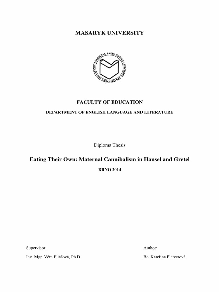 Maternal Cannibalism in Fairy Tales | PDF | Fairy Tales | Narrative