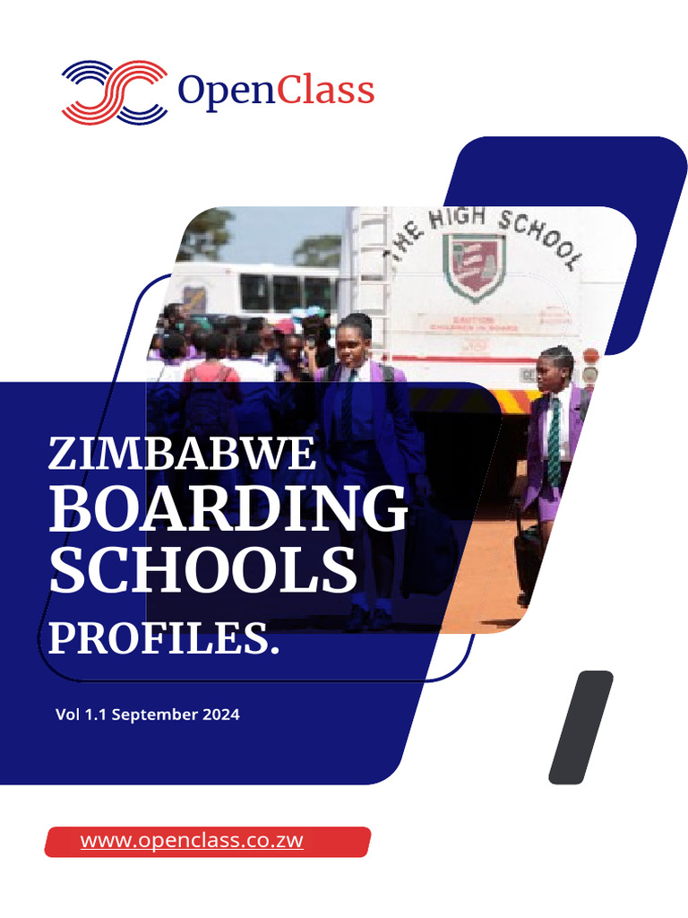 Zimbabwe Boarding Schools Overview | PDF | Computer Mediated ...