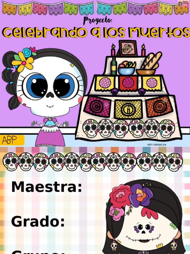 Proyecto Educativo: Día de Muertos | PDF | Tradiciones
