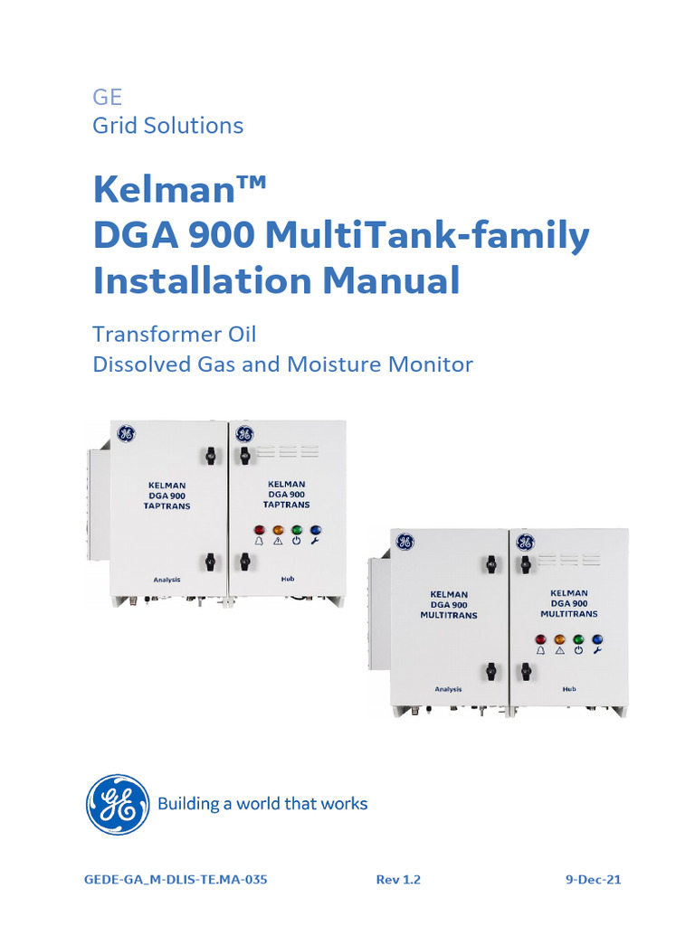 MA-035 - DGA 900 MultiTank-family Installation Manual - Rev 1.2 | PDF ...