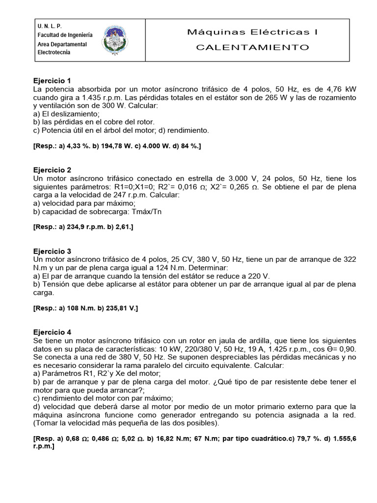 MAT Problemas Complementarios | PDF | Electricidad | Electromagnetismo
